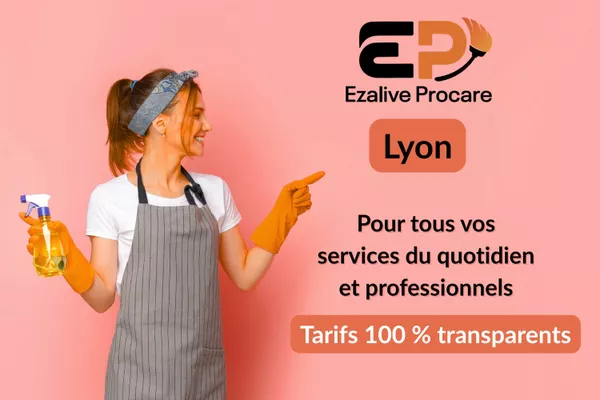 EZALIVE PROCARE Lyon | Entreprise de nettoyage, Aide à domicile, Garde ...